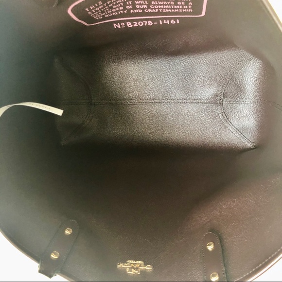 Coach | Bags | Coach Reversible City Tote Floral Butterfly Purse | Poshmark